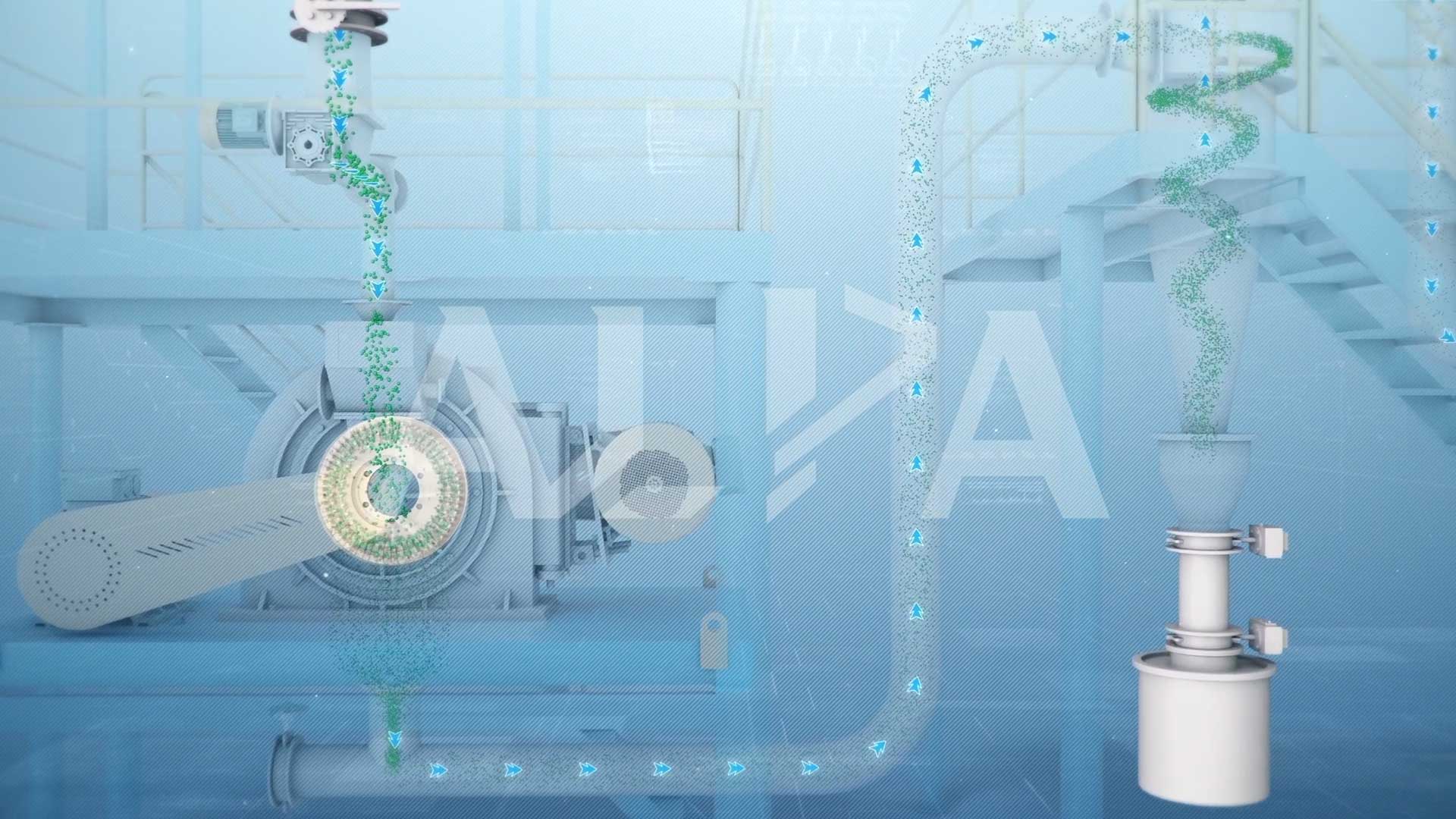 Pin Mill – CUM-P working principle - ALPA VIDEO