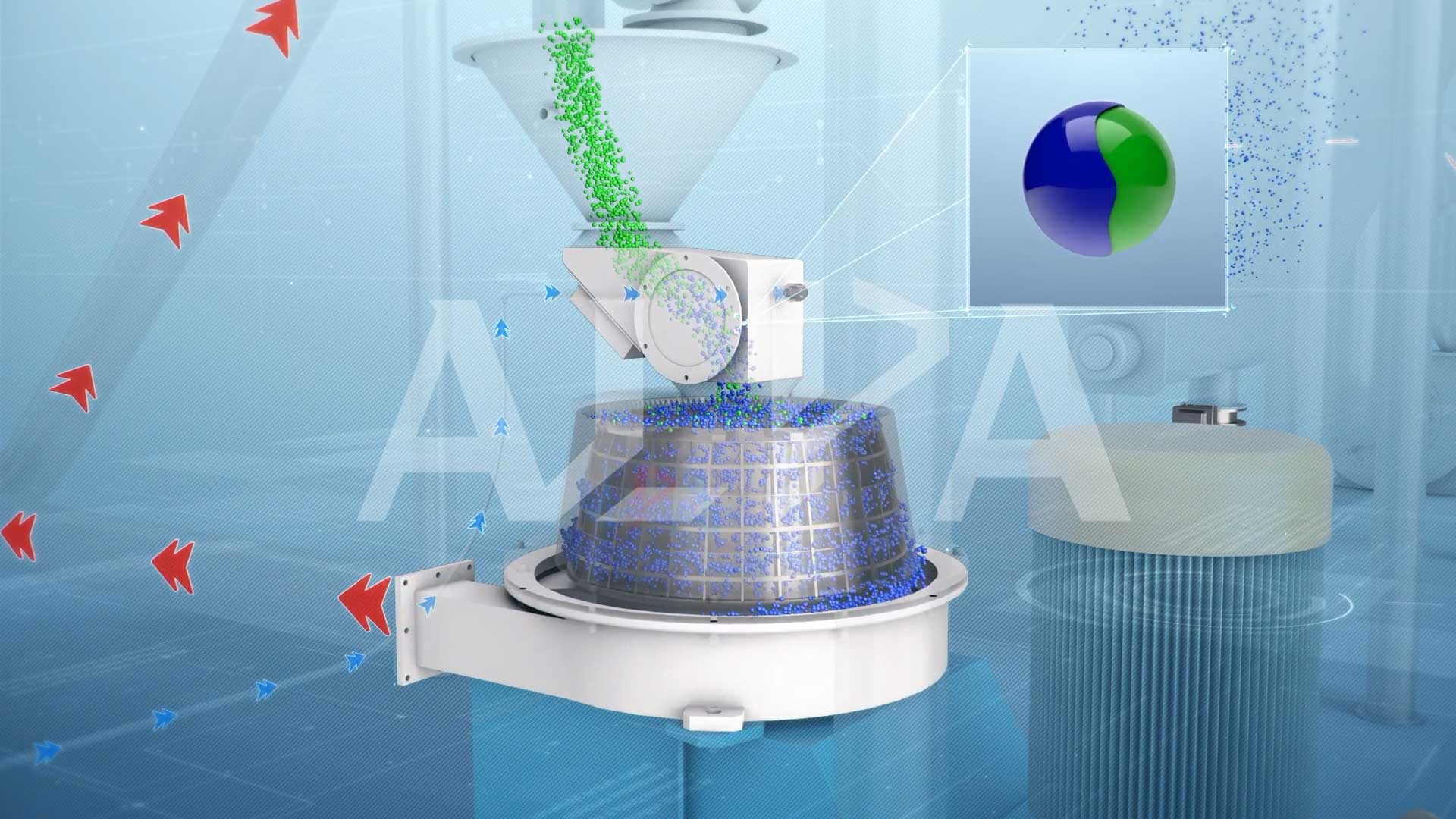 Powder Coating & Surface Modification production line working principle ...