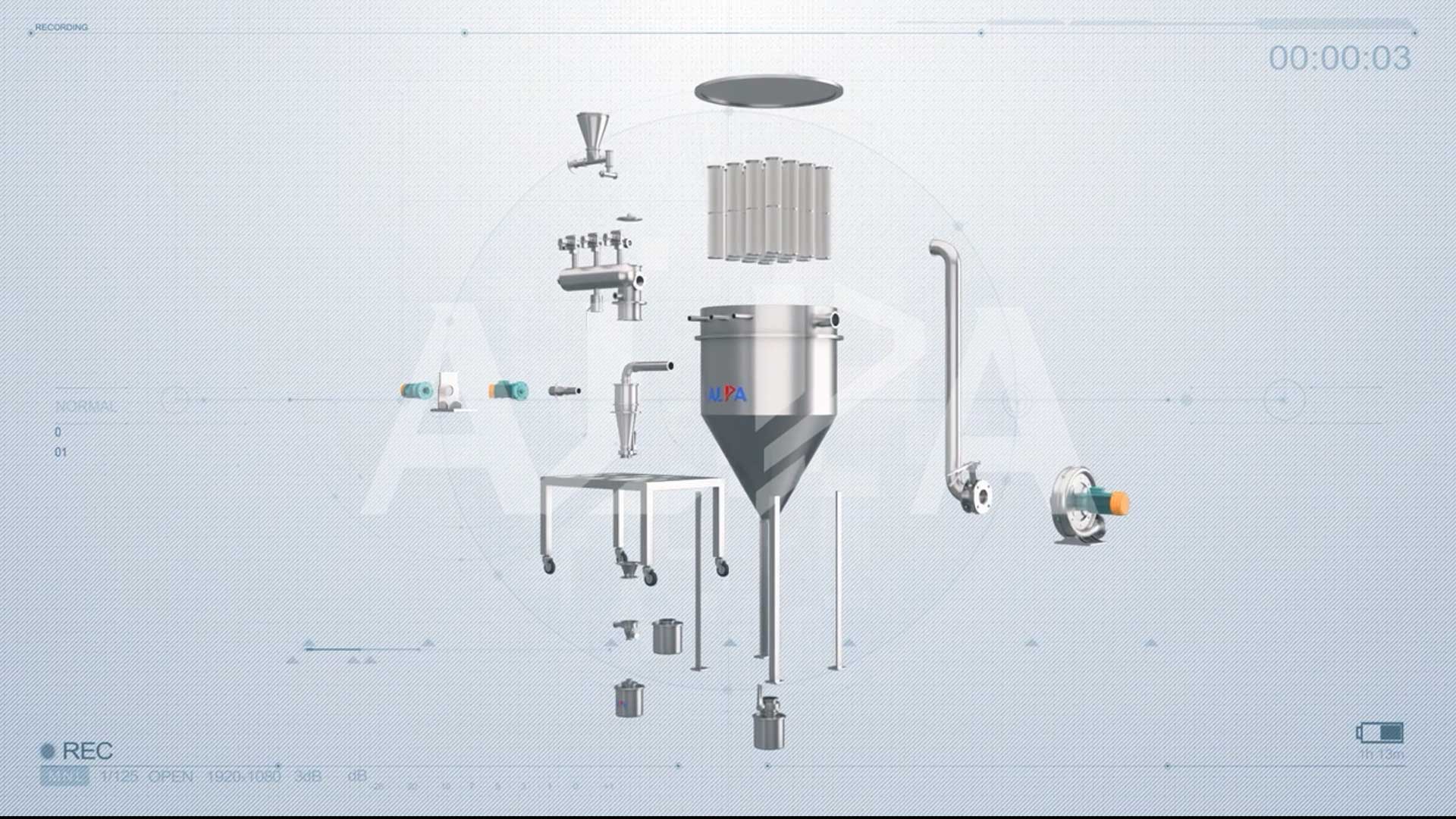 Air Classifying Mill – CSM-V working principle - ALPA VIDEO