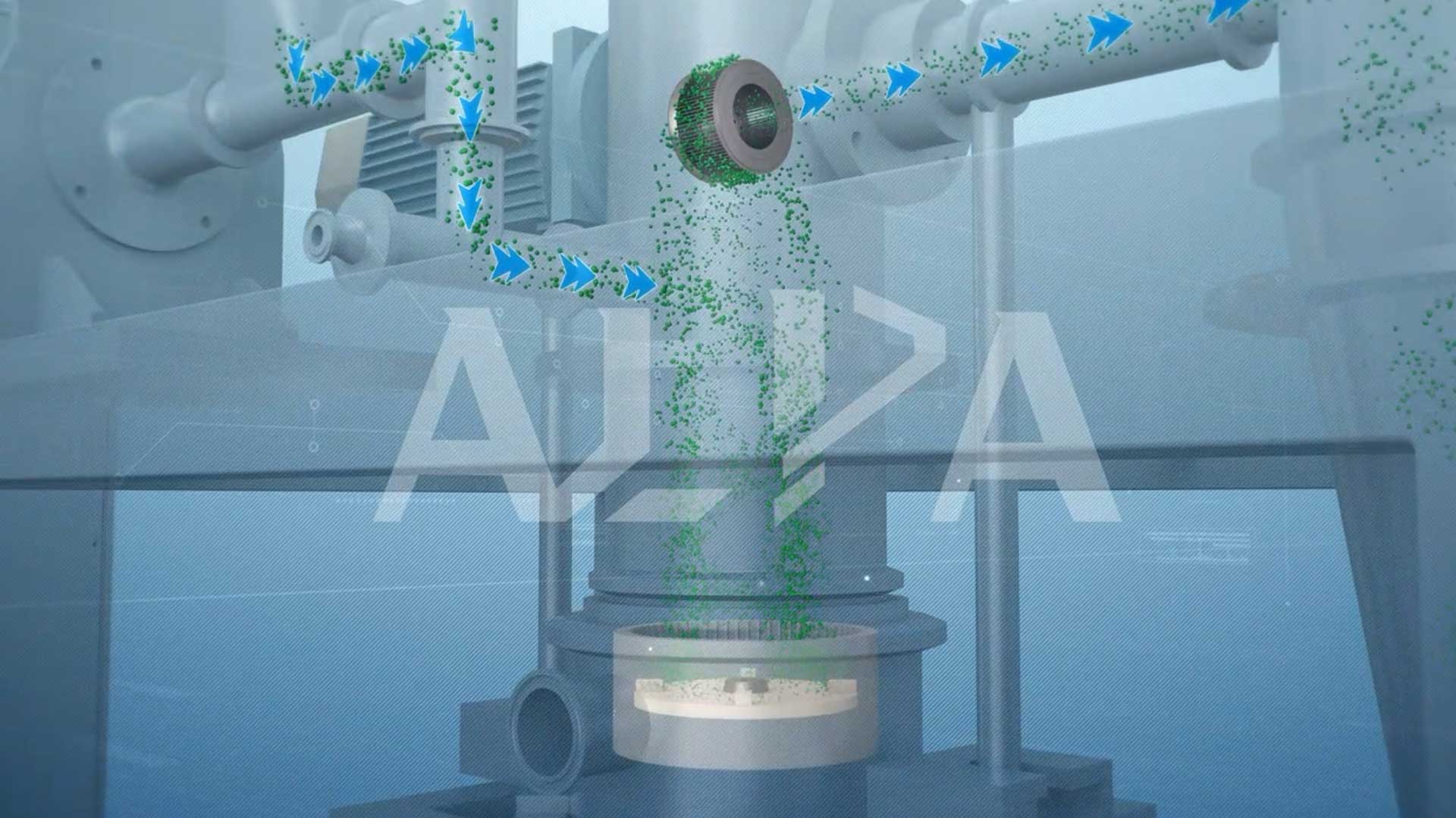 Air Jet Mill – MQW Multiple Classifying Wheel working principle - ALPA ...