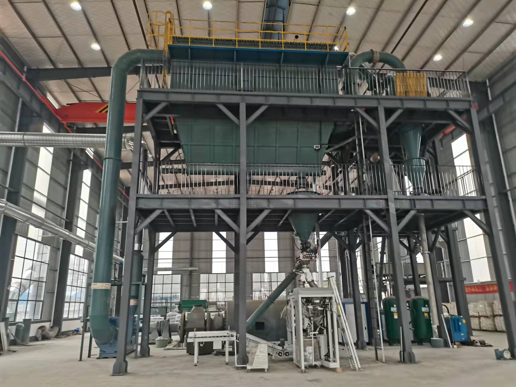 An industrial company-Ball Mill and Air Classifier production line ...