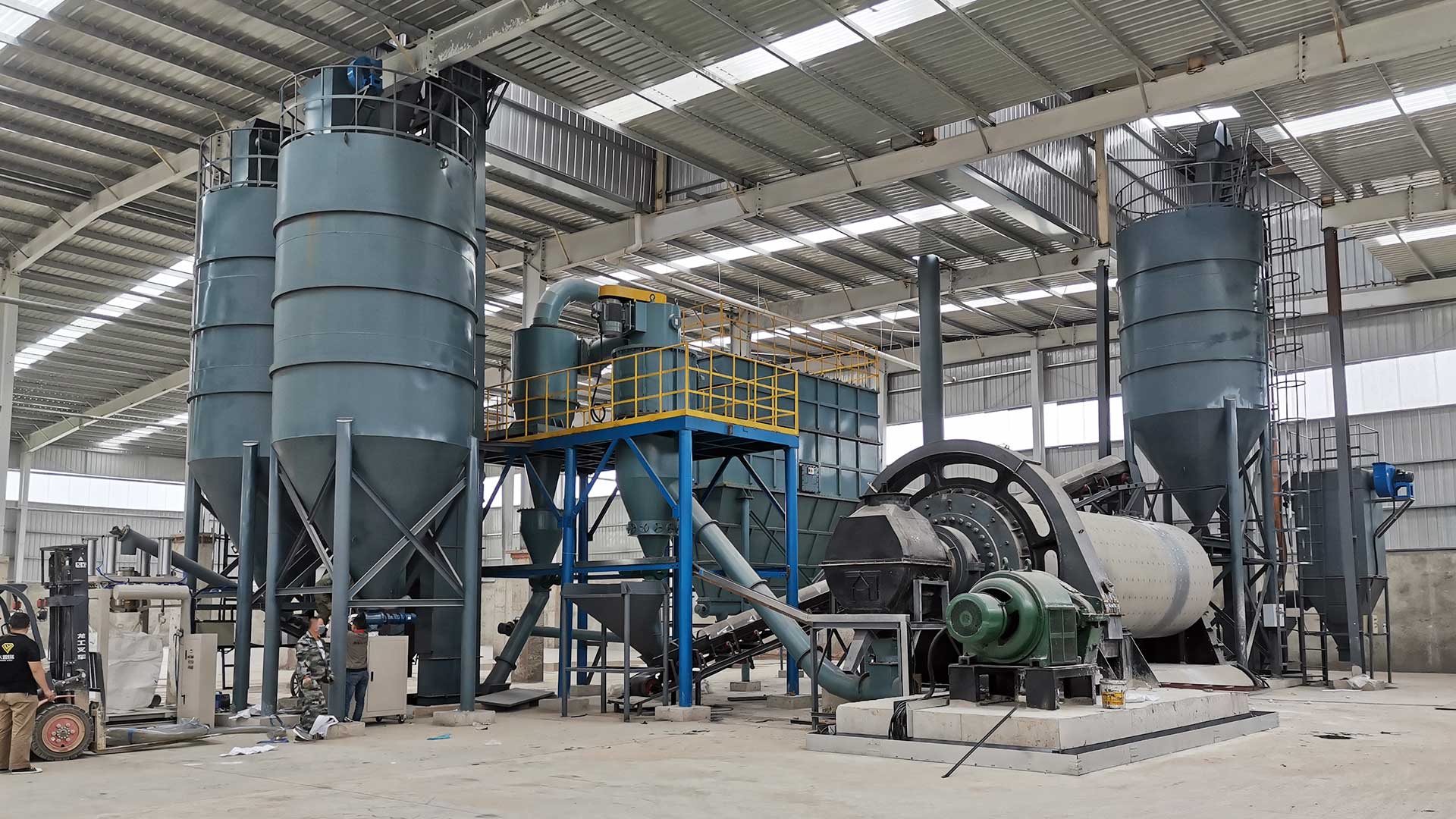 A mining company - Quartz sand (Silica Powder ) - Air Classifier ...