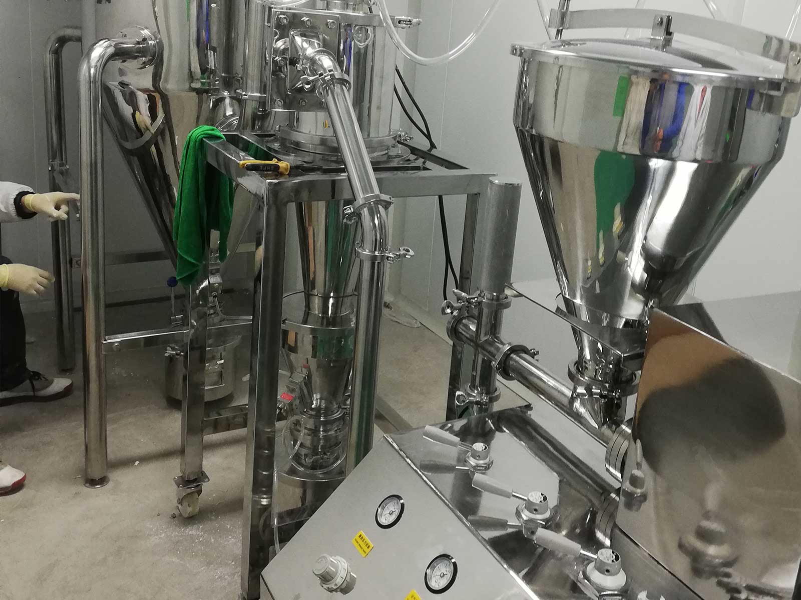 A pharmaceutical company - API - Spiral Jet Mill production line - ALPA ...