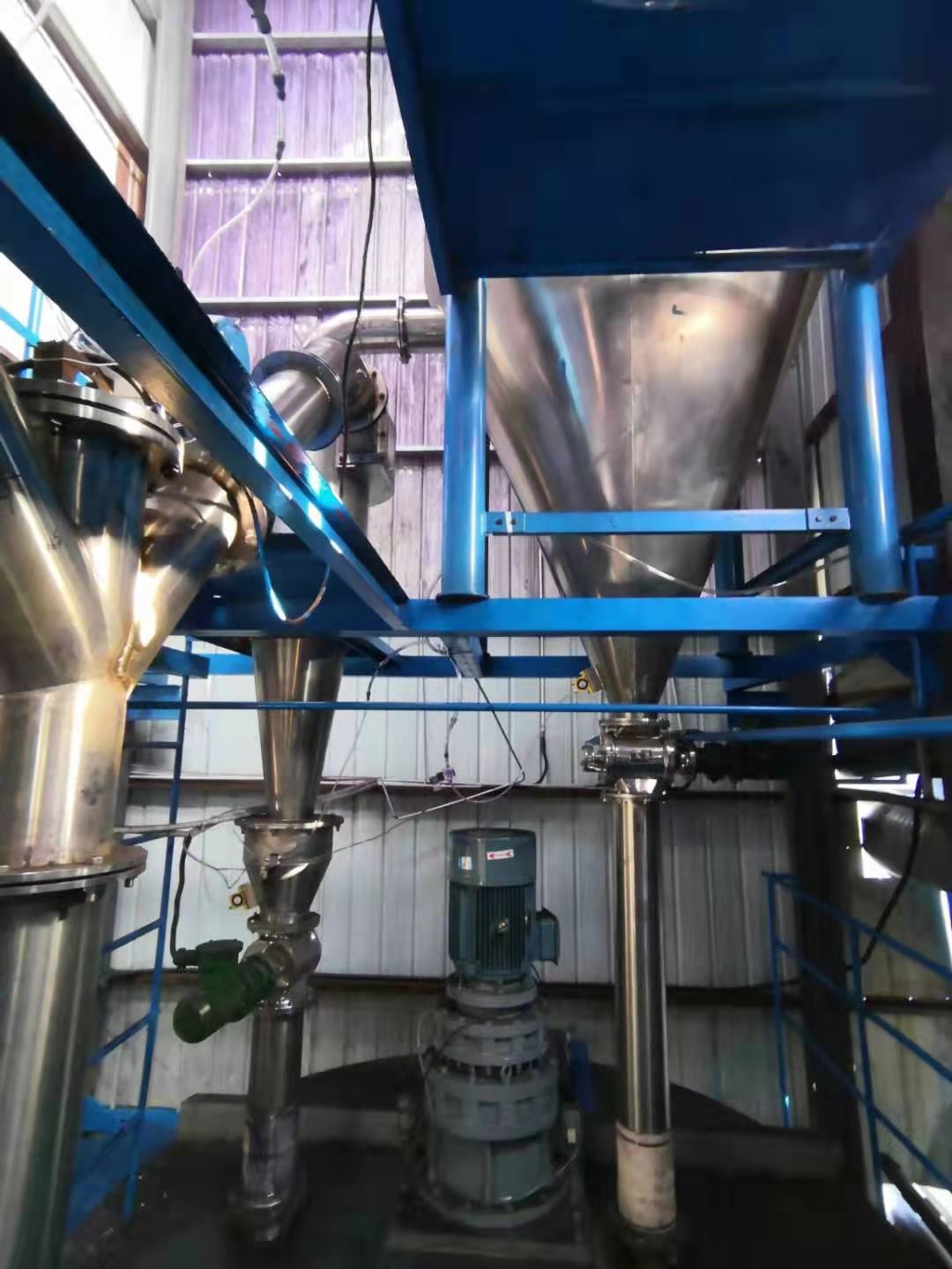 A Chemical Company - Pigment - Air Classifying Mill production line ...